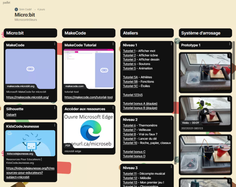Le micro:bit – RECIT CSSHBO