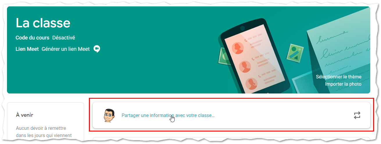 Débuter avec Classroom (2e partie) – RECIT CSSHBO